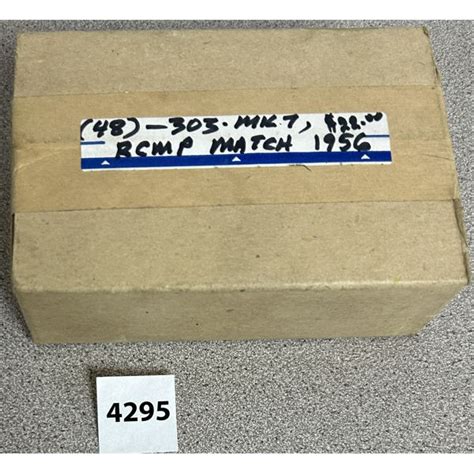 Ammo 48 X Rcmp Match Military Issue 308 Brit Mk7 1956