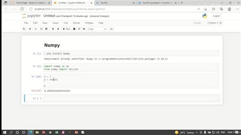 Numpy Introduction Youtube