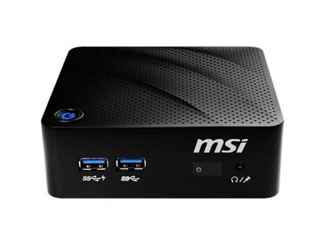 Msi Cubi N Adl Ultrasmall Pc Intel Celeron N Wifi Ac Bt Duel Lan Thunderbolt Type