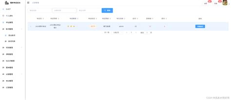 Vue2 Spring Boot的题库管理和在线考试系统vue2实现填空题管理 Csdn博客