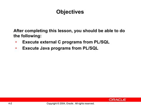 Plsql Les04 Ppt Databases Computer Software And Applications