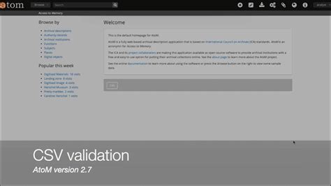 Csv Validation Tool Youtube