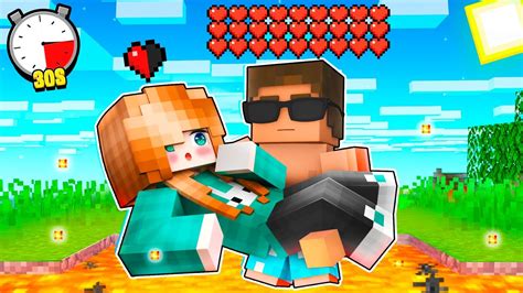 😱Майнкрафт но Количество ХП МЕНЯЕТСЯ КАЖДЫЕ 30 секунд Градус Youtube