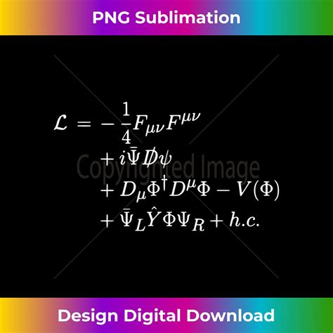 Standard Model Lagrangian Of Particle Physics Crafted Subl Inspire Uplift