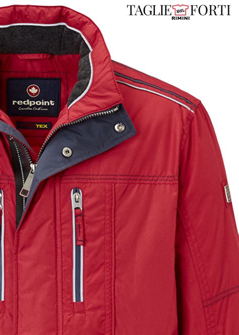 Redpoint. Jacket men's plus size article Lorent red | Taglie Forti Uomo