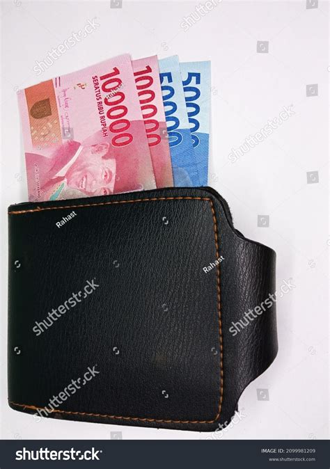 Close Portrait Indonesian Rupiah Idr Money Stock Photo Shutterstock