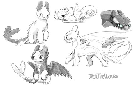 Как приручить дракона 3 как нарисовать карандашом