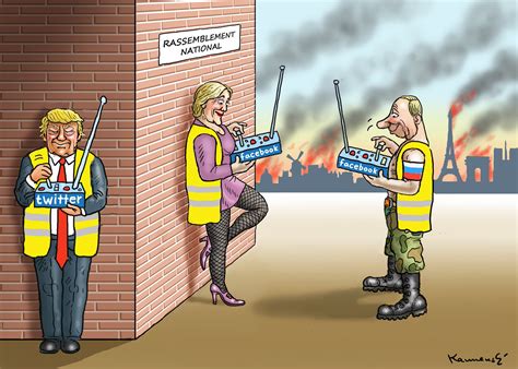 Французские протесты в карикатуре Colonelcassad — Livejournal