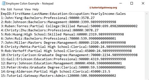 SSIS Export SQL Table Data To Colon Delimiter Text File