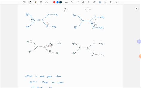 Solved Attempt 4 Question 13 Of 15 For The Cation Shown Four Resonance Structures Are