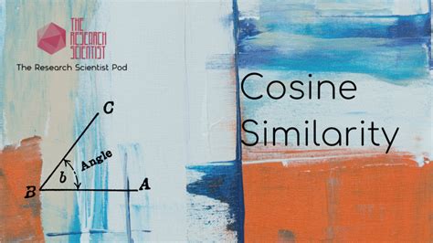 How To Calculate Cosine Similarity In Python The Research Scientist Pod