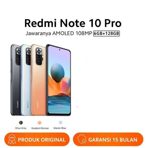 Jual Xiaomi Redmi Note 10 Pro Ram 6 Gb Internal 128 Gb Di Lapak Rikydos Santos Aveiro Bukalapak