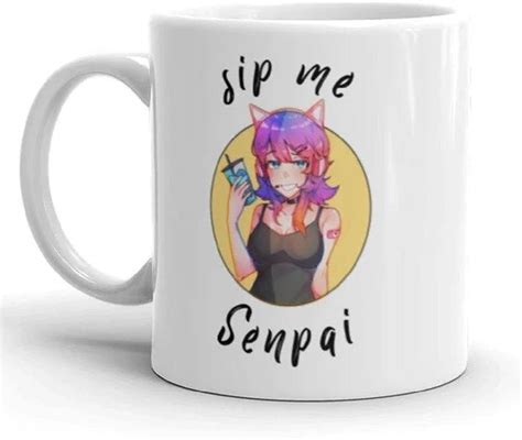 Sip Me Please Senpai Sempai Mug Lewd Features Viral Ahegao