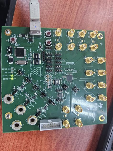 Cdcm6208v2evm How To Connect To The Cdcm6208v2evm With Gui Clock And Timing Forum Clock