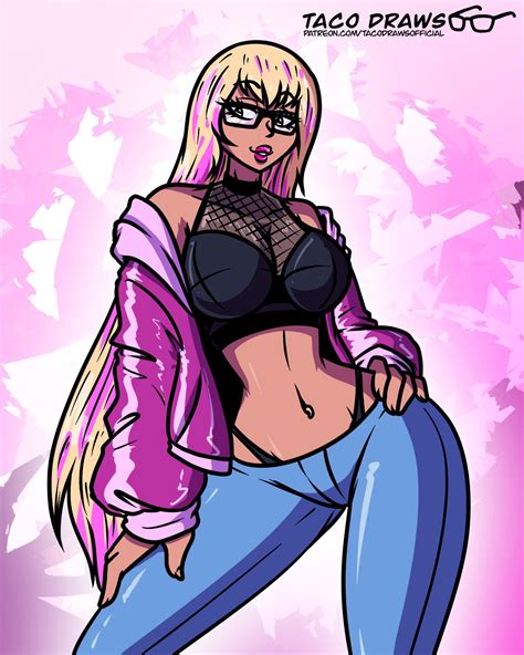 Rule 34 Belly Belly Button Belly Piercing Blonde Hair Chou Obsidian