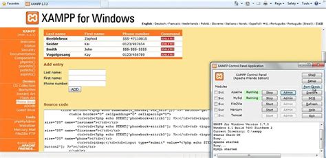 Xampp هو توزيع Apache مجاني ويحتوي على Mariadb و Php و Perl Gnulinux Revolution