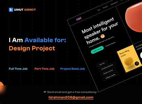 Homepod Mini Website Design By Sajib Rahman For Uihut Ui Ux Design
