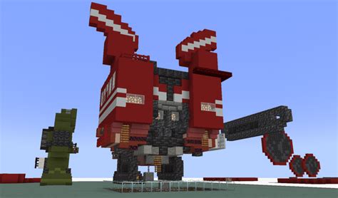 Building Devastator In Minecraft R Transformers