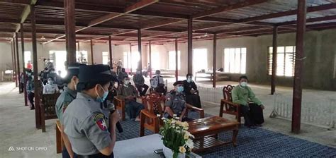 မိုးညိုမြို့နယ်တွင် ကိုဗစ် ၁၉ ညွှန်ကြားချက်နှင့်အညီ အထူးရဲများအား သင်တန်းပို့ချ Information