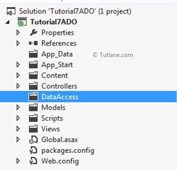 ADO NET CRUD Operations Insert Update Delete In Asp Net MVC Example Tutlane
