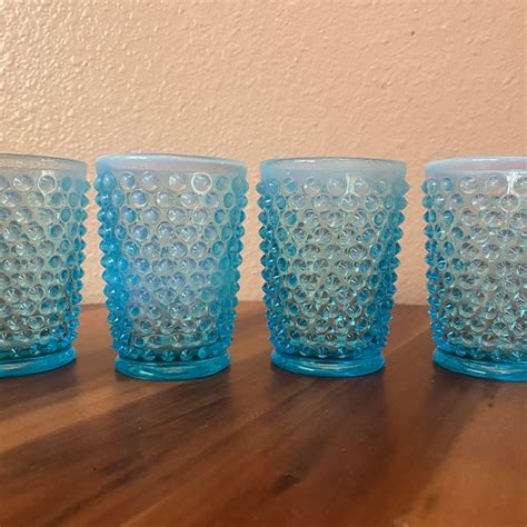 Hobnail Glasses Etsy