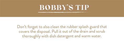 Yes You Should Be Cleaning Your Garbage Disposal Here S The Easy Way To Do It Bobby Berk