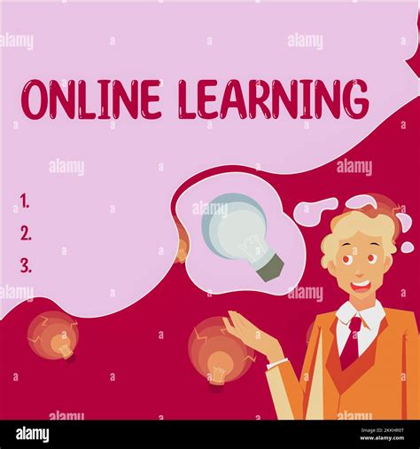 Writing Displaying Text Online Learning Word Written On Educational Tool Based On And