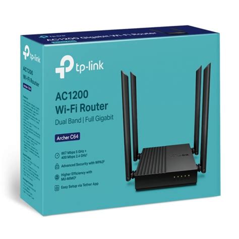 Buy Tp Link Archer C Ac Mbps Dual Band Wireless Mu Mimo
