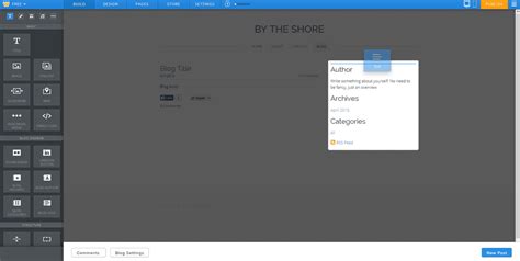 how to widen the blog sidebar of your weebly site editor tricks