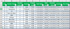 Excel Database Template How To Create Sales Customers Database