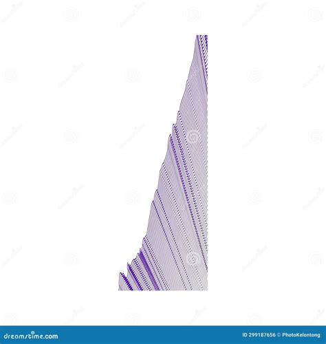 Abstract Wavy Lines Element Flowing Particles Wave Pattern 3d Curve