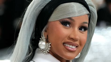 Did You Know You Can Use Temporary Tattoos On Hair Cardi B Did