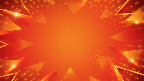신선한 오렌지 골든 레드 트라이앵글 다각형 로얄 어워드 그래픽 배경 스파클 우아한 광택 현대 반짝이 템플릿 럭셔리 프리미엄 기업 추상 디자인 템플릿 배너 인증서 동적