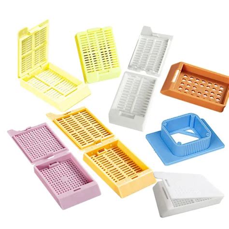 Tissue Histology Laboratory Disposable Process Embedding Cassette Histopathologic Manual