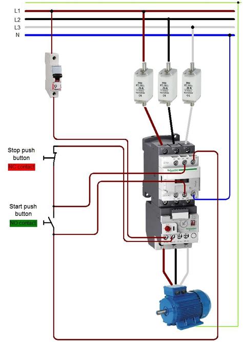 How To Wire A Start Stop Station
