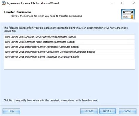 Transfer Permissions From Datafinder Server To Systemlink Tdm Datafinder Module Licenses Ni