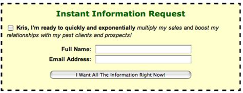 Landing Page Guideline 4 Building Relationships With Email Capture Mequoda Daily