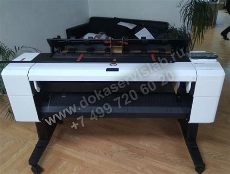 Ремонт плоттеров Hp Designjet T1600 и T2600 Mfp Дока Сервис