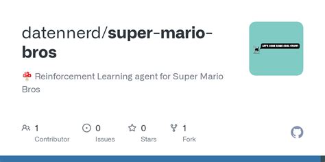 GitHub Datennerd Super Mario Bros Reinforcement Learning Agent For Super Mario Bros