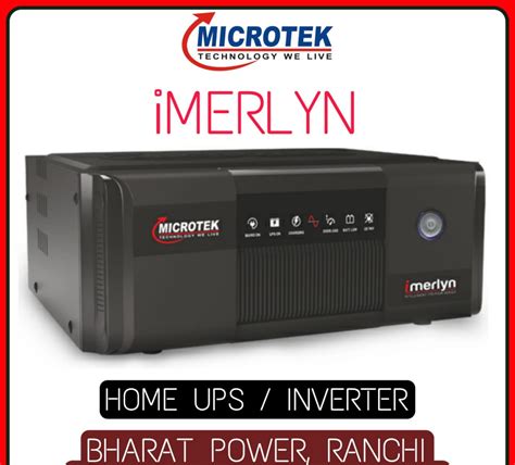 Led Microtek 1250 Sine Wave Inverter Imerlyn For Home At ₹ 6320 Piece In Ranchi