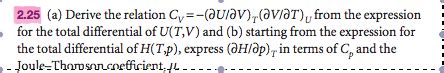 Solved Derive The Relation From The Expression For The Chegg Com