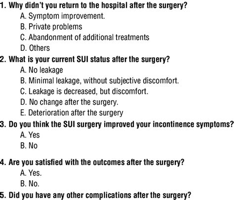 Telephone Interview Questionnaire For Follow Up Loss Group Download