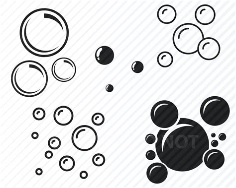 Bubbles Vector Clipart
