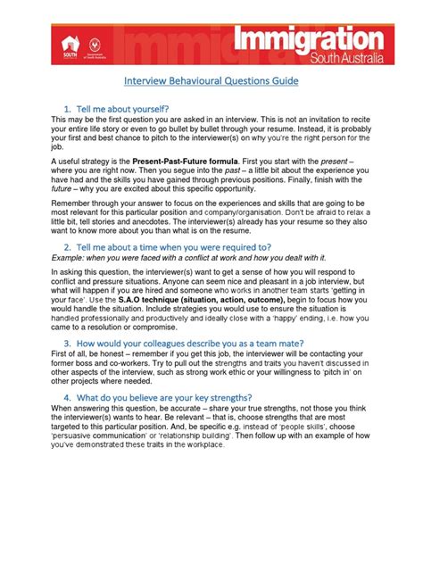 Iji Interview Behavioural Questions Guide Pdf Experience Job Interview Iji Interview Behavioural Questions Guide Pdf Experience Job Interview