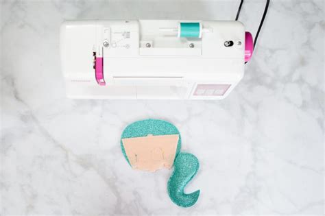 Cricut Simplicity Mermaid Pattern Sweet Red Poppy