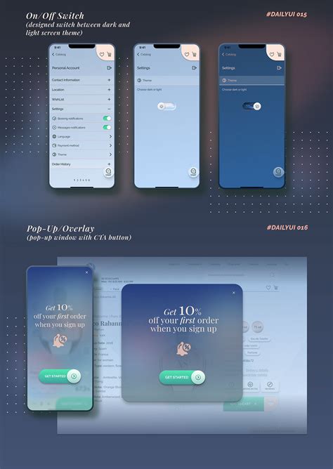 Daily Ui Pop Upoverlay Behance
