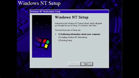 Установка Windows Nt Workstation 40 Youtube
