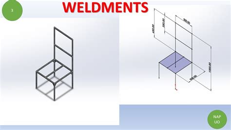 Weldments In Solidworks Tutorial 3 Napuo Youtube