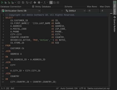 Editing Sql Scripts In Dbvisualizer A Detailed Guide