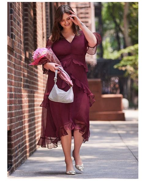 Plus Size Chiffon Dresses